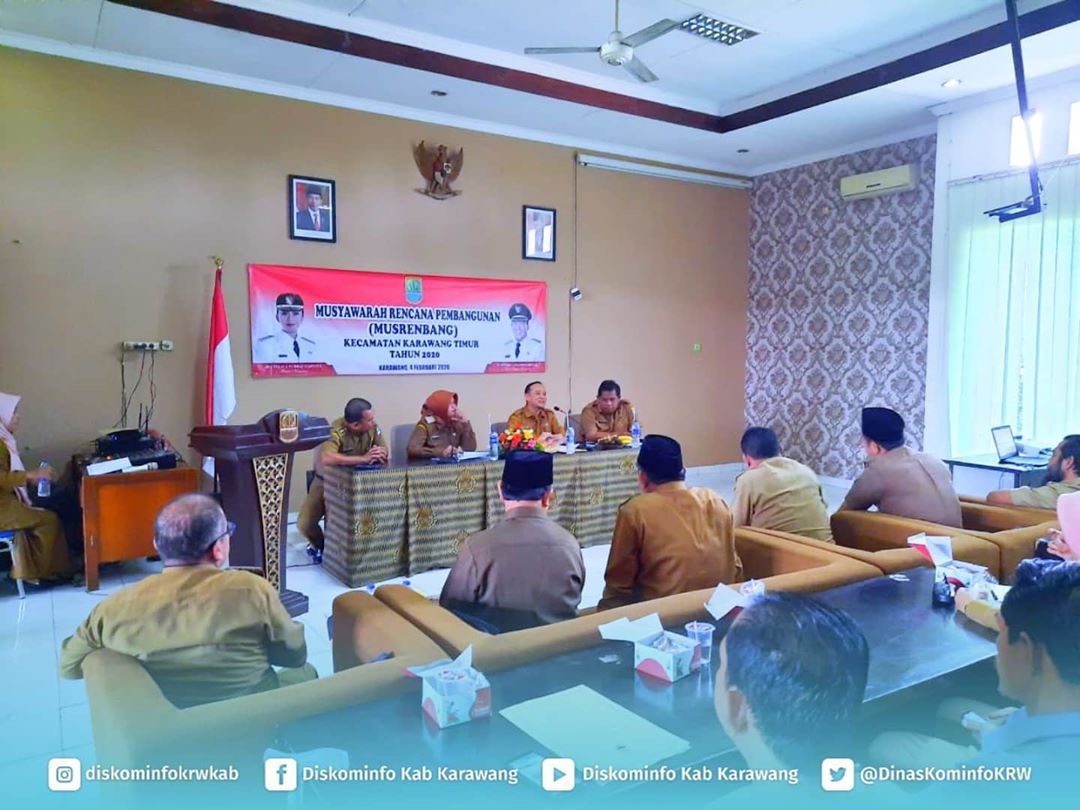 Musyawarah Perencanaan Pembangunan Musrenbang Tingkat Kecamatan Tahun