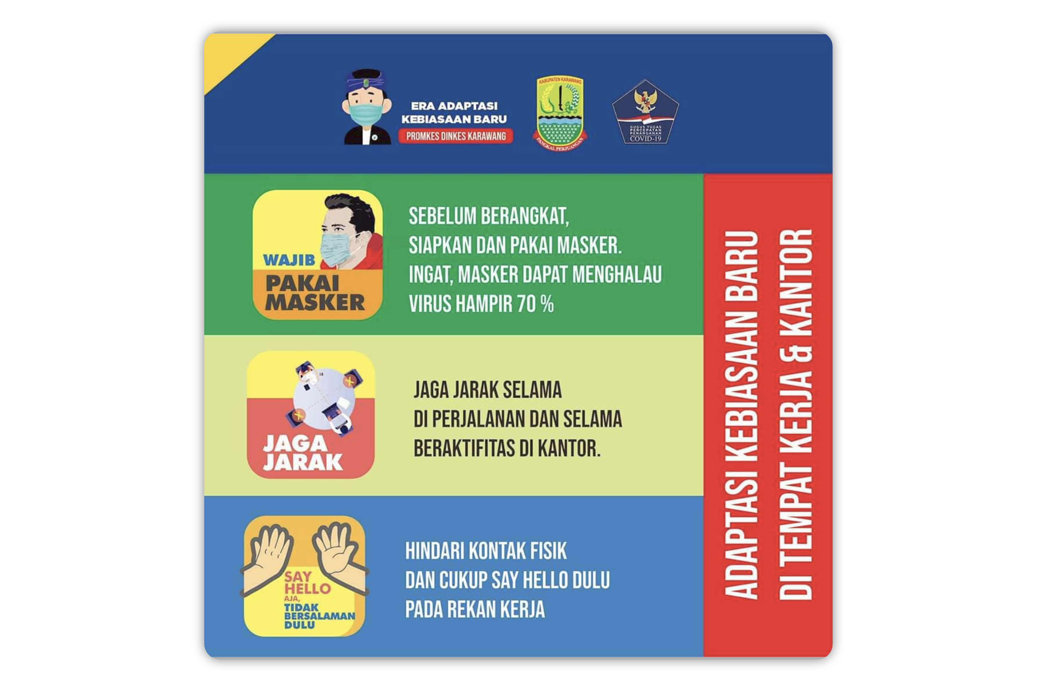 Adaptasi Kebiasaan Baru di Tempat Kerja & Kantor | Situs Resmi ...